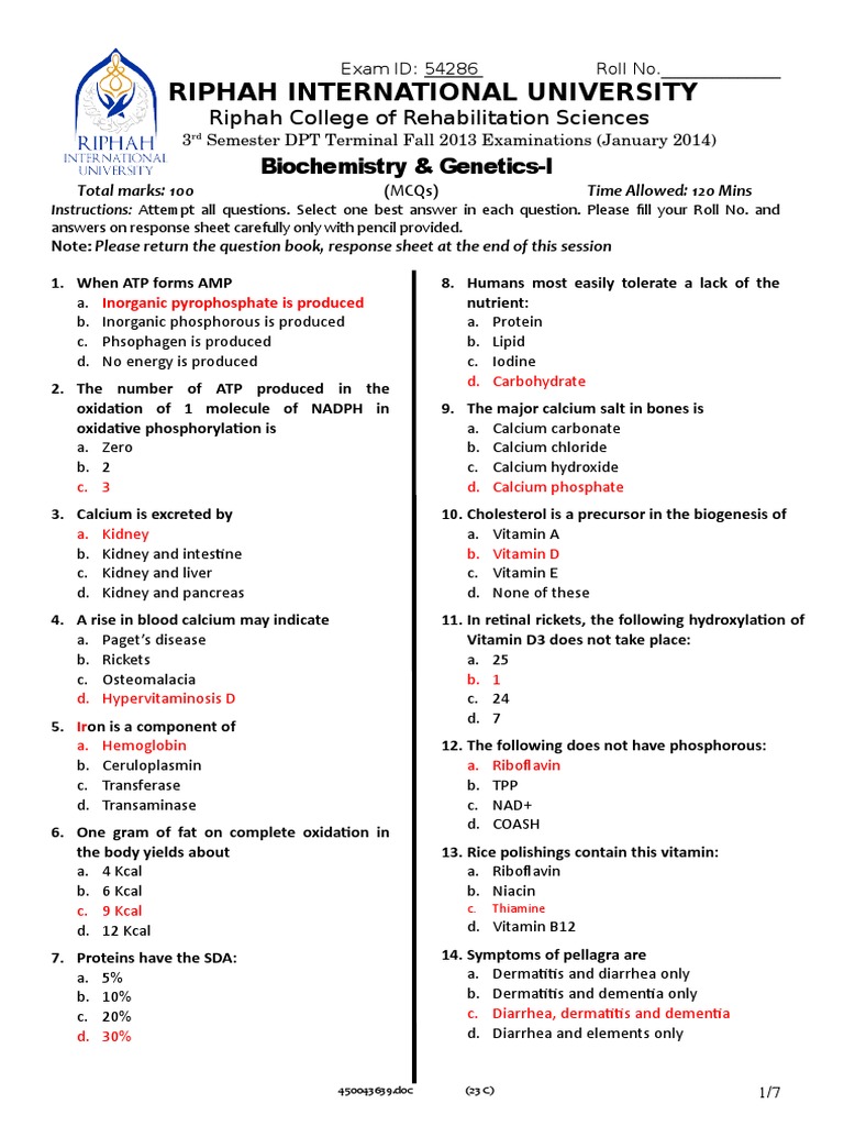 Biochem 2 | PDF | Vitamin A | Vitamin D