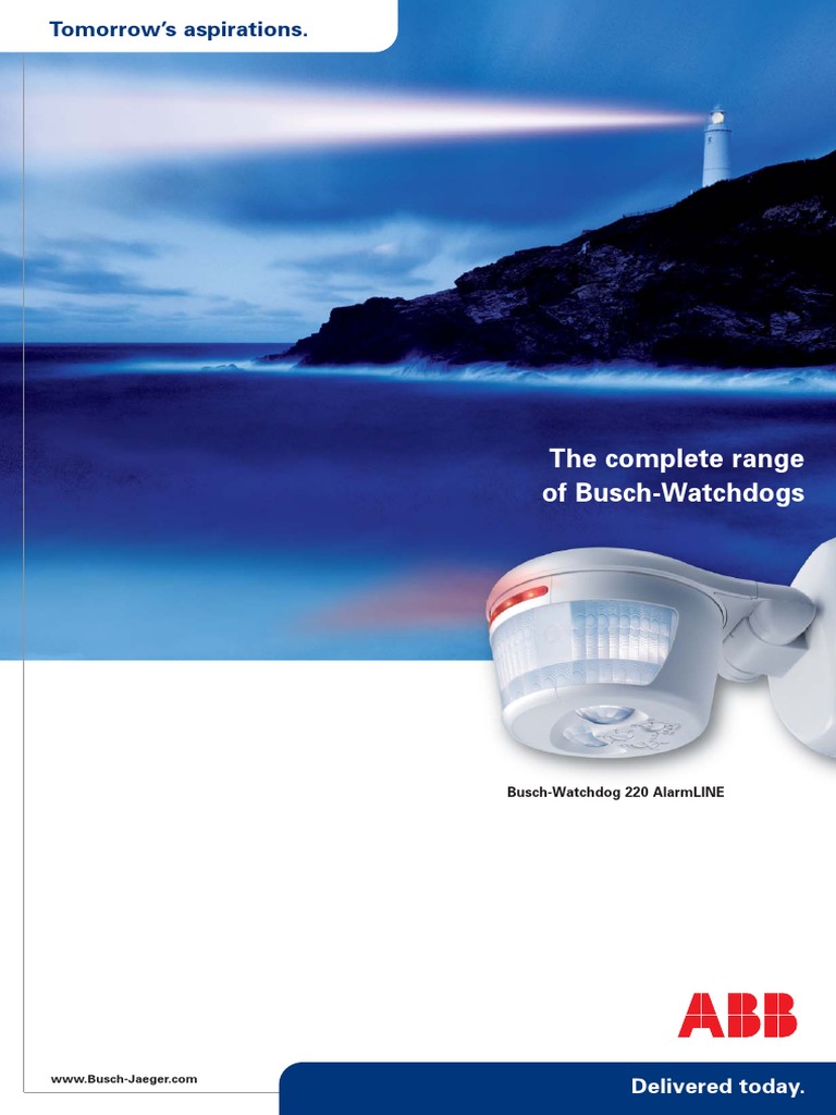 ABB Motion Sensors | Download Free PDF | Lighting | Switch