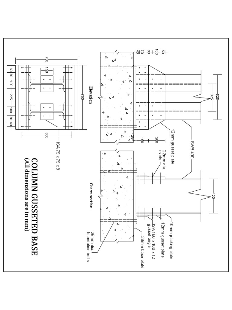 Column Gusseted Base | PDF