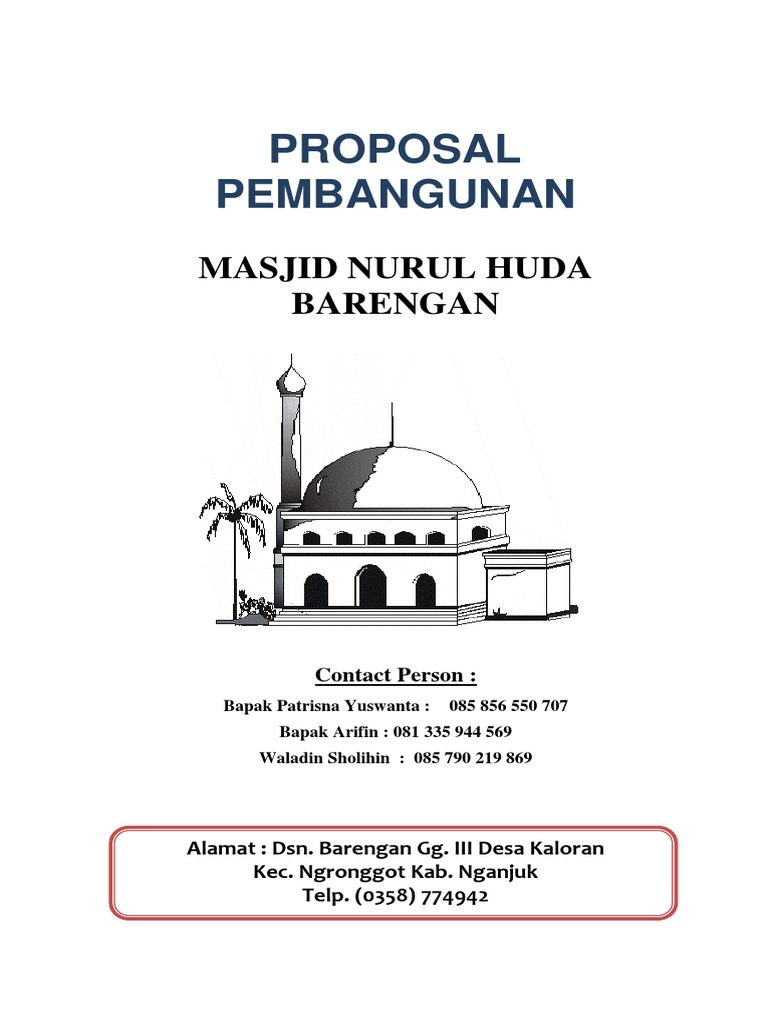 Contoh Proposal Masjid | PDF