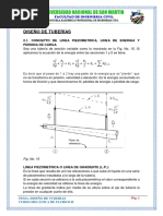 04 Línea Piezométrica y de Energía | PDF | Conduccion termica | Tubería ...