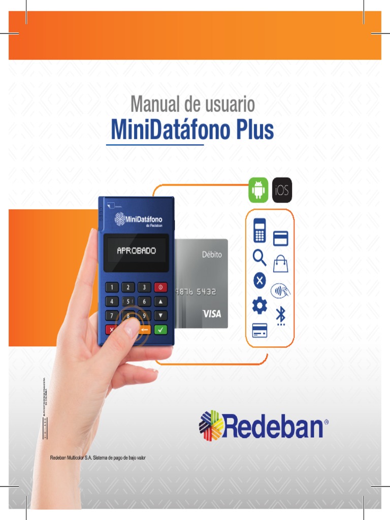 Minidatafono Redeban | PDF | Contraseña | Tarjeta de débito