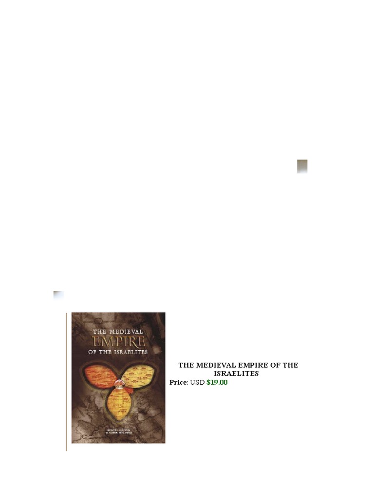 Medieval Empire of the Israelites | PDF | Jews | Israelites