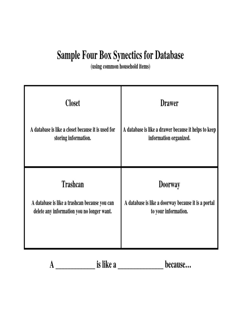 18 Sample - Four - Box PDF | PDF