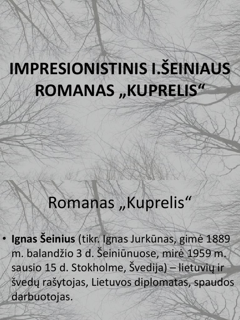 Romanas Kuprelis | PDF