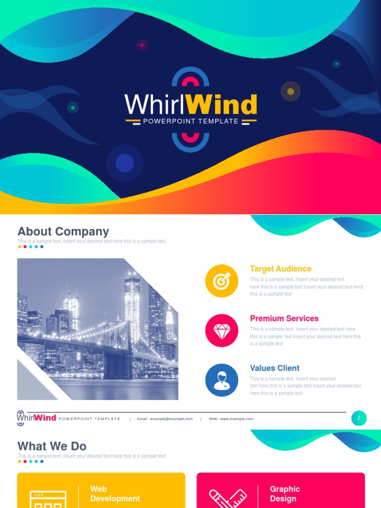 02 Whirlwind Powerpoint Template | PDF | Business Economics | Market ...