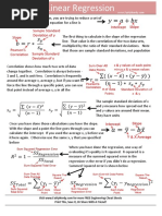 Statquest Linear Regression Study Guide V2-1adru0 | PDF | Errors And Residuals | Mathematical ...