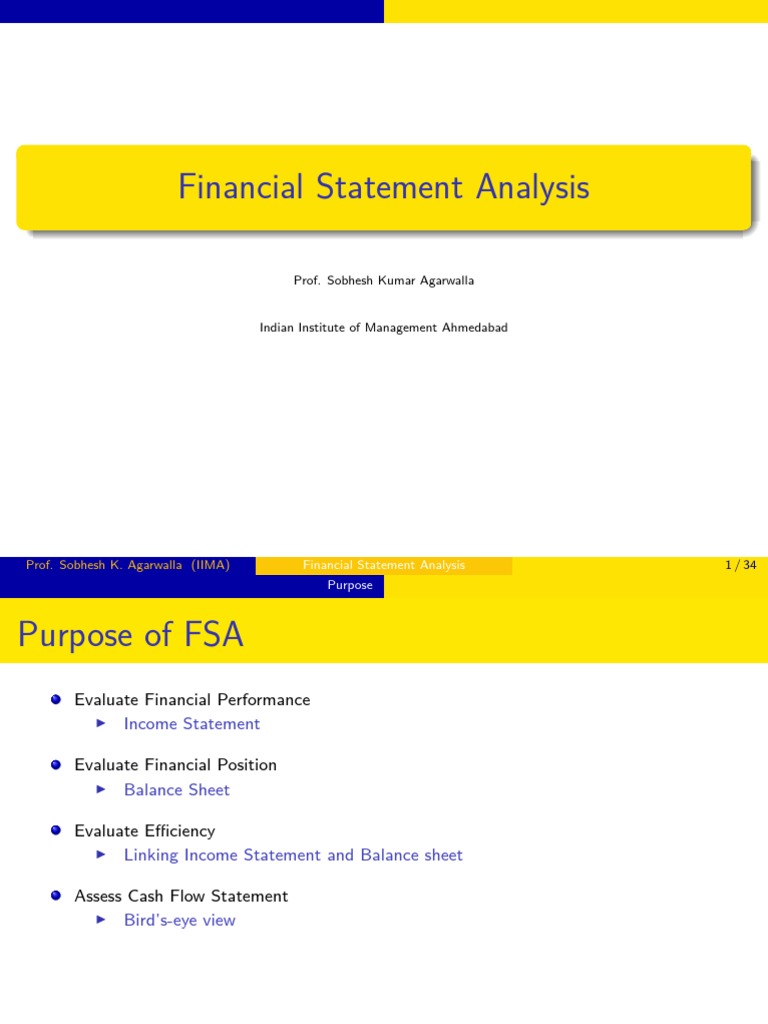 Financial Statement Analysis | PDF | Leverage (Finance) | Equity (Finance)