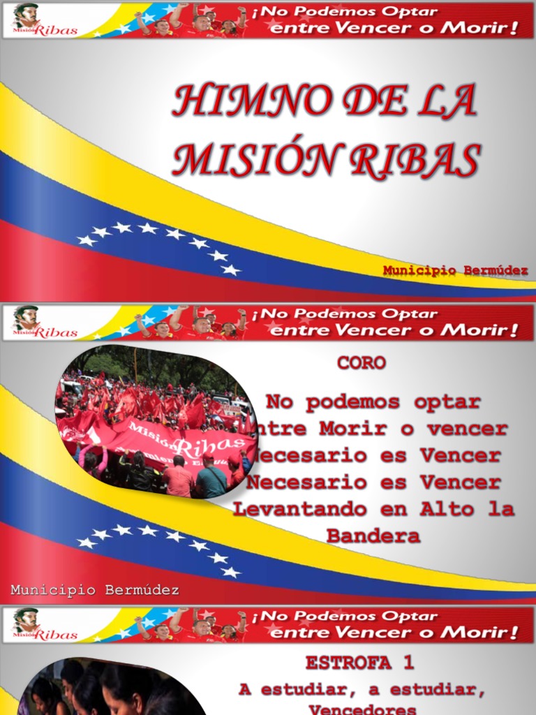 Himno Mision Ribas | PDF