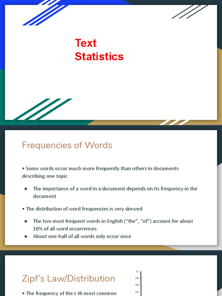 Zipf's Law and Heaps Law | PDF | Applied Mathematics | Cognitive Science