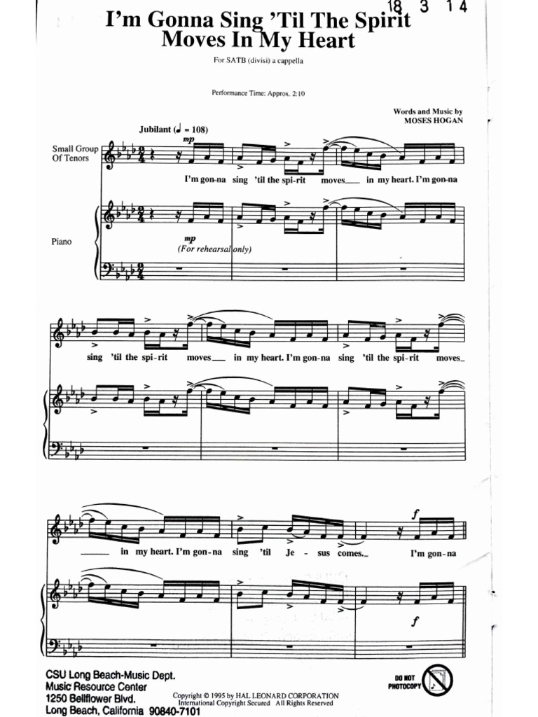 Im Gonna Sing PDF | PDF