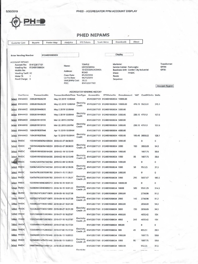 Utility Bill | PDF