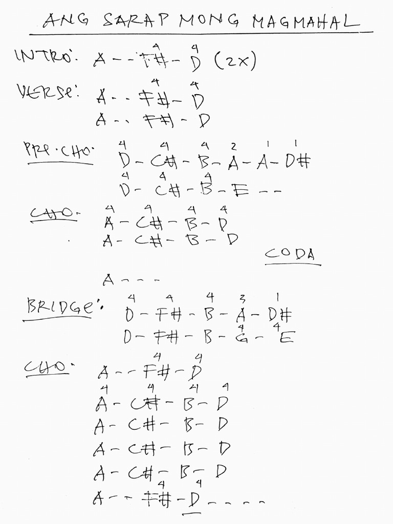 Ang Sarap Mong Magmahal - Elements | PDF