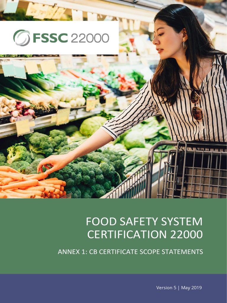 FSSC | PDF | Packaging And Labeling | Foods