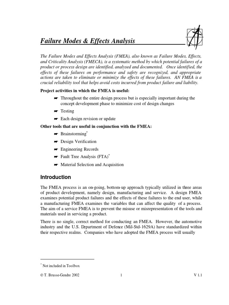 Fmea PDF | PDF | Electrical Connector | Reliability Engineering