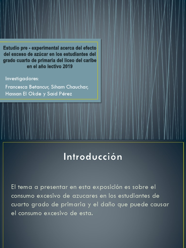 Siham | PDF | Desorden hiperactivo y deficit de atencion | Azúcar