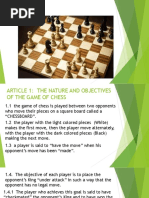 Chess Rules and Regulation | PDF | Chess | Traditional Games