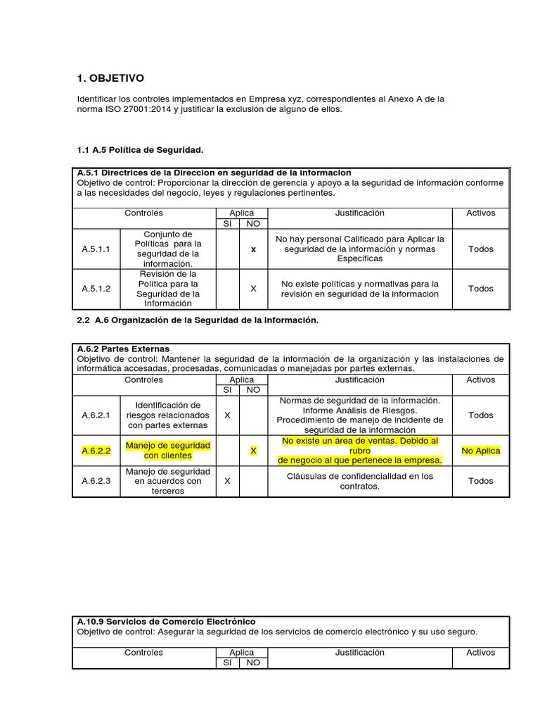 SOA Ejemplo v2 | PDF | Seguridad de información | La seguridad informática