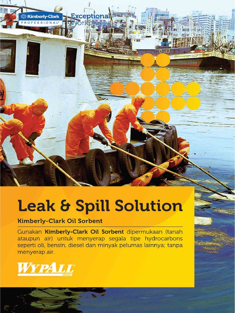 Kimberly-Clark Oil Sorbent Brochure PDF | PDF