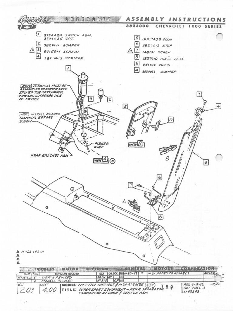 1963 Impala Console | PDF