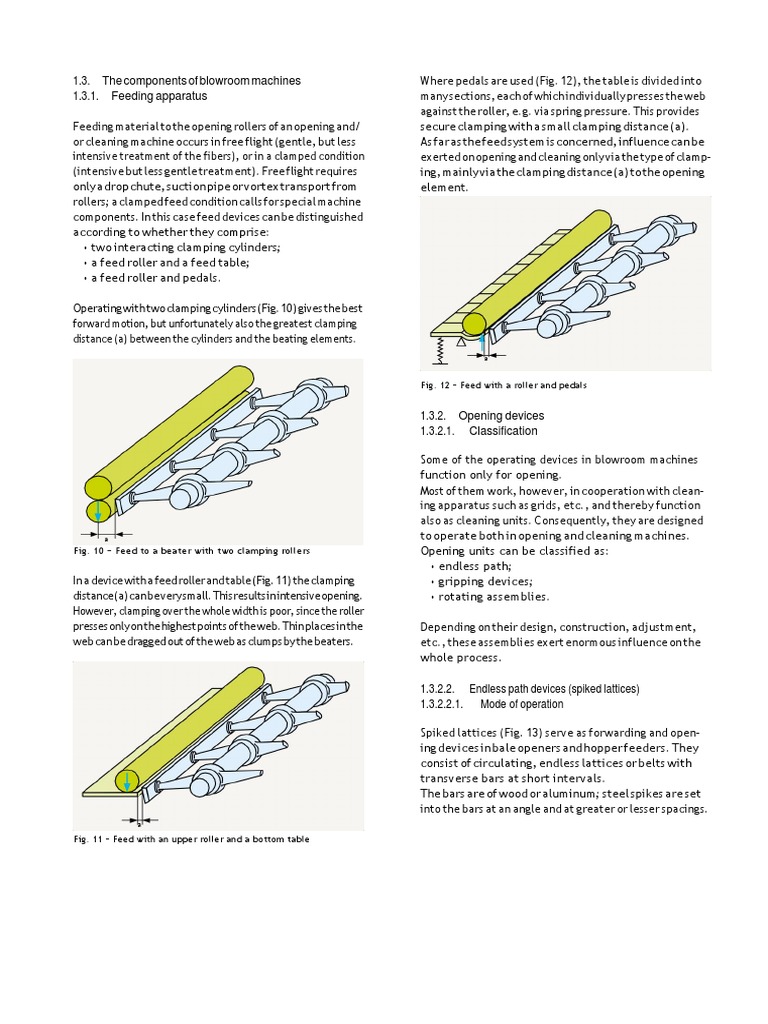 The Rieter Manual of Spinning v-2 (Blowroom & Carding) - Dikonversi ...