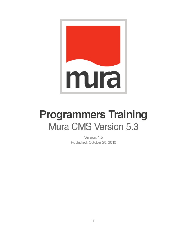 Programmers Guide Muracms Download Free Pdf Method Computer Programming Computer Programming