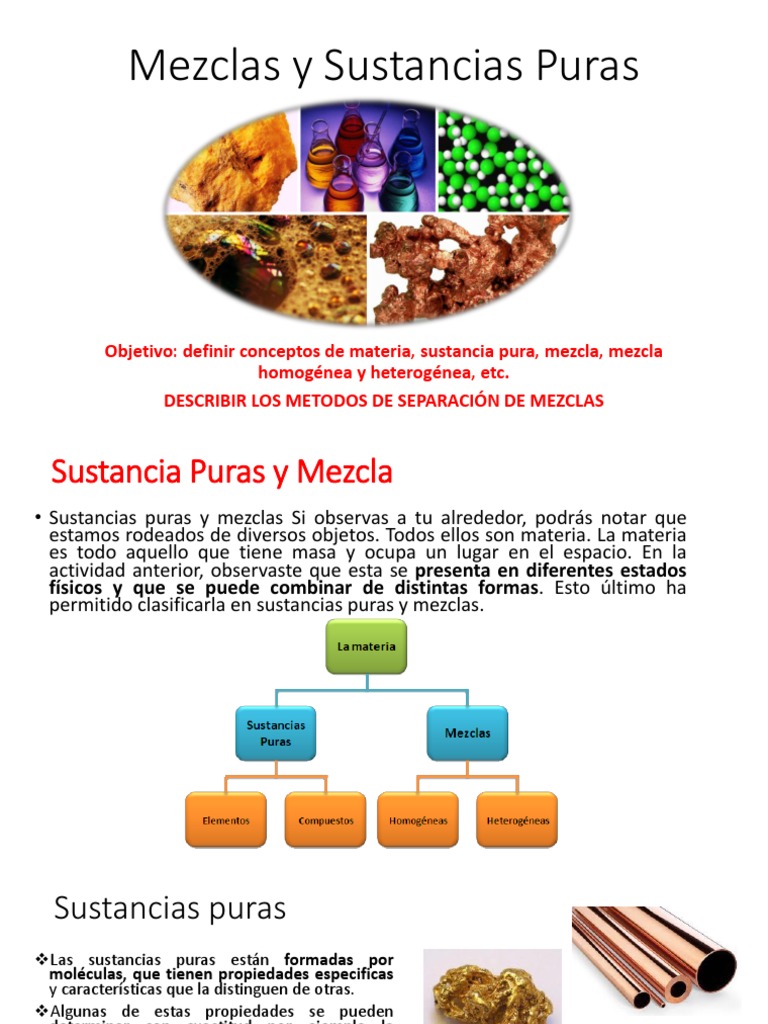 Mezclas y Soluciones, Metodos de separación de mezclas.pptx | Mezcla ...