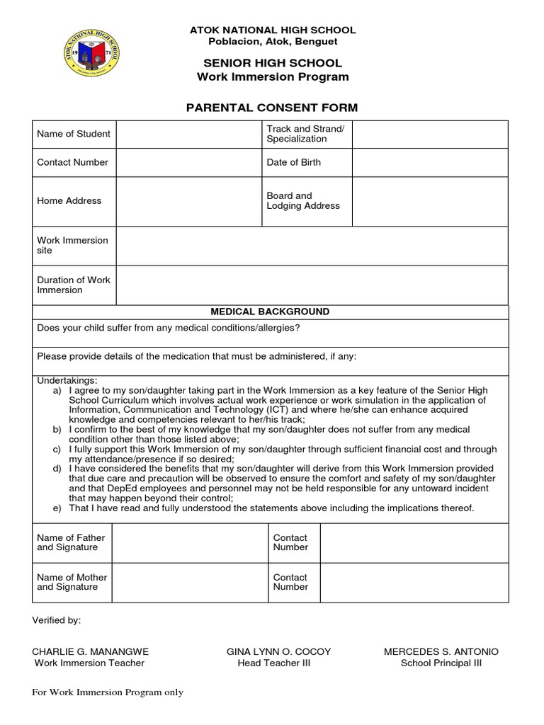 Parental Consent Form | PDF | Simulation | Educational Technology