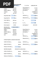 Weld Design Spreadsheet | PDF | Welding | Construction