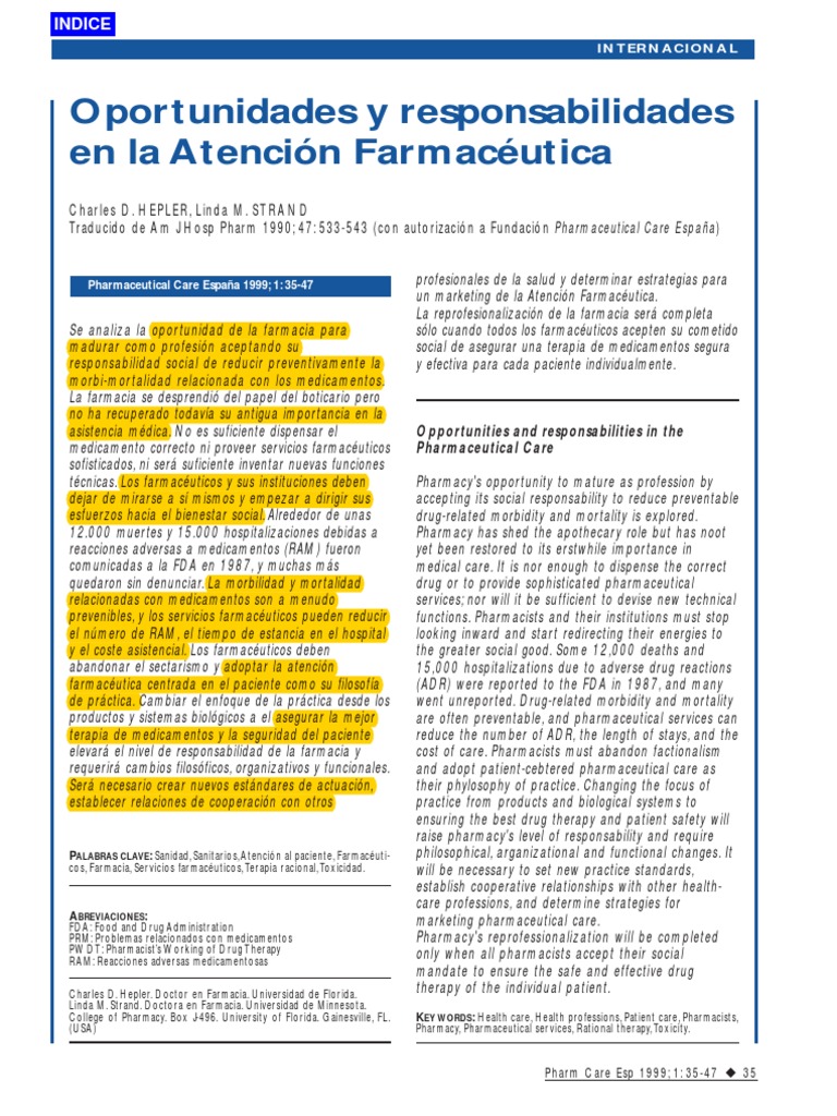 Hepler | PDF | Farmacéutico | Farmacia