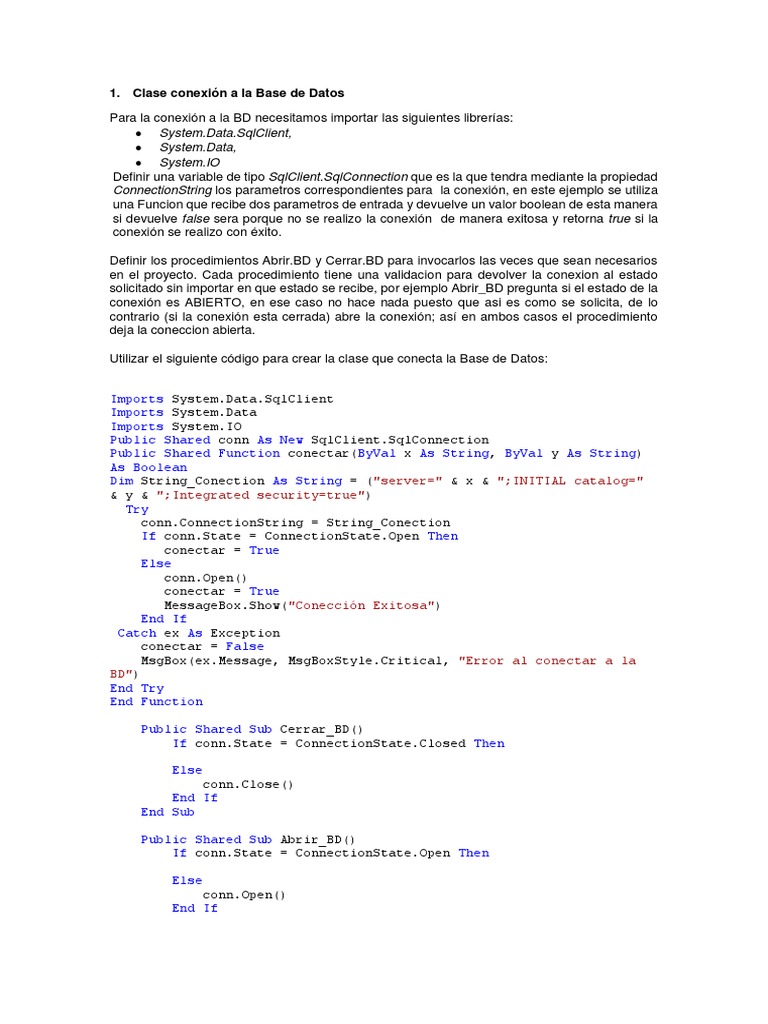 Guia Basica de Base de Datos | Descargar gratis PDF | Servidor SQL de ...