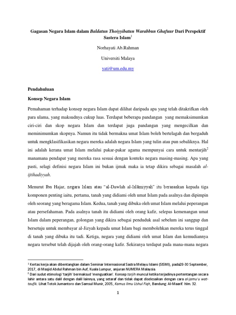 Contoh Aplikasi Konsep Dalam Kritikan Sastera | PDF