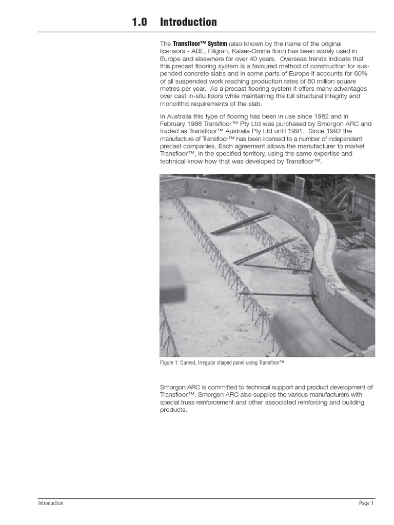 Transfloor Catalog | PDF | Truss | Precast Concrete