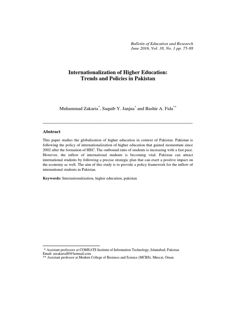 Contemporary Trends and Issues in Education | PDF | International ...