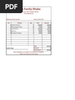 Car Petrol Bill 1 | PDF | Vehicles | Transport