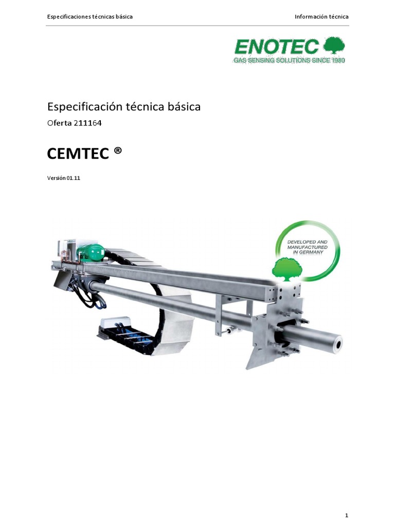 Sonda de Muestreo CEMTEC | PDF | Controlador lógico programable | Revestimiento