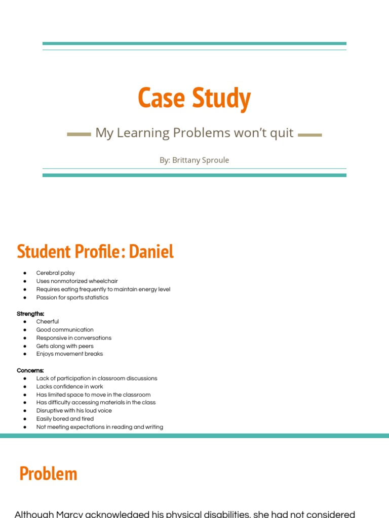 Case Study | PDF | Education Theory | Learning