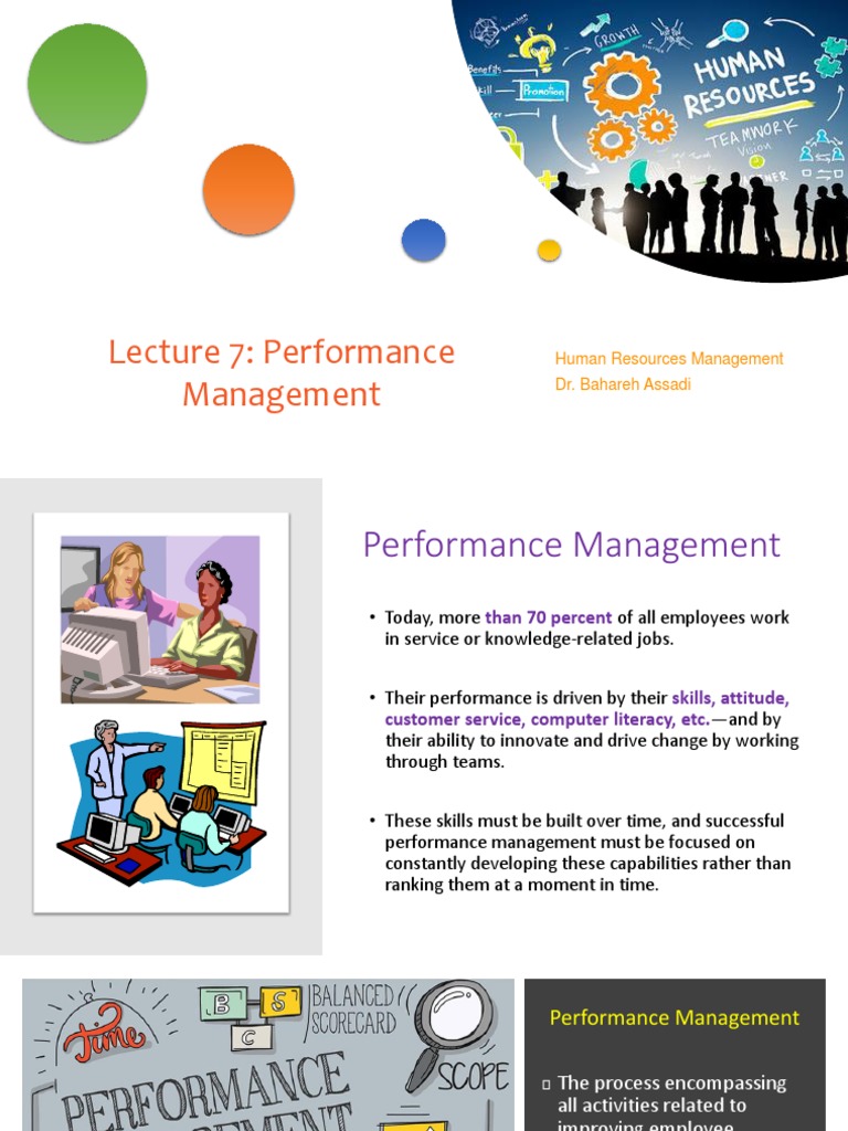 Lecture 7 - Performance Management BUS381 SFU | PDF | Performance ...