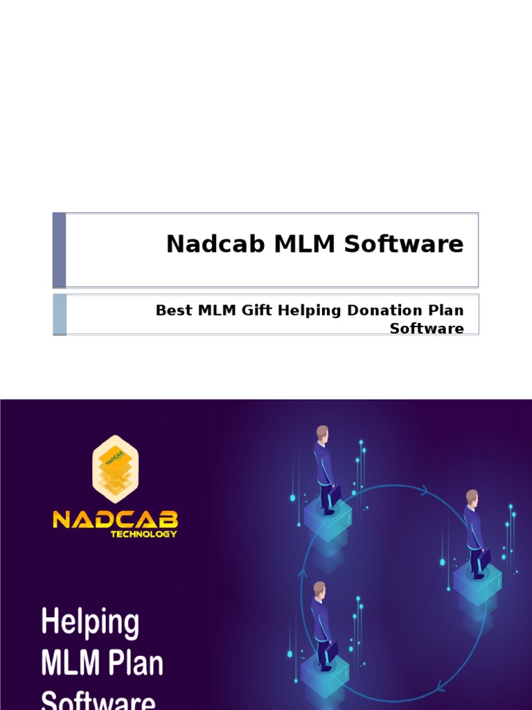 Best MLM Gift Helping Donation Plan Software | PDF