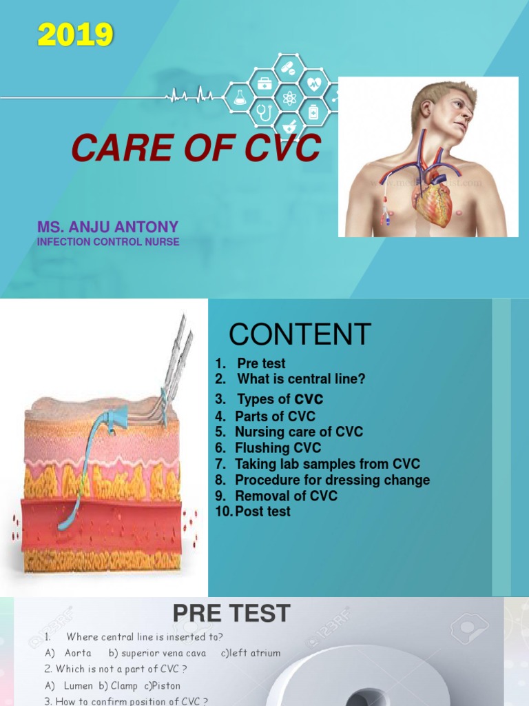 Care of CVC | PDF | Medicine | Medical Equipment