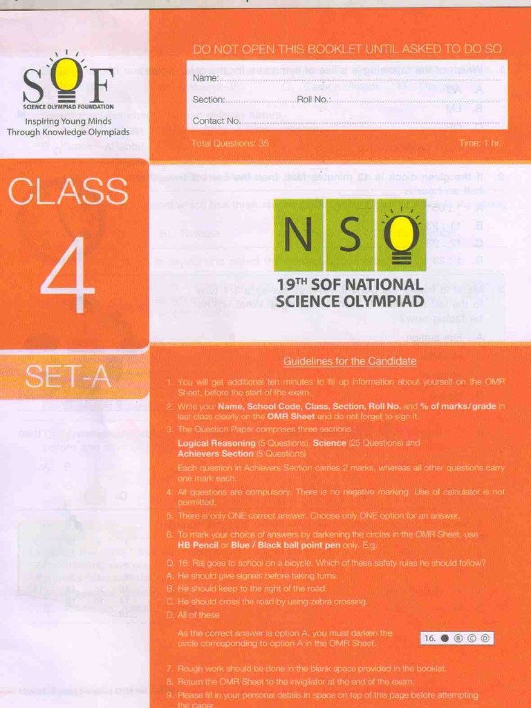 Class 4 Nso 19 Pdf
