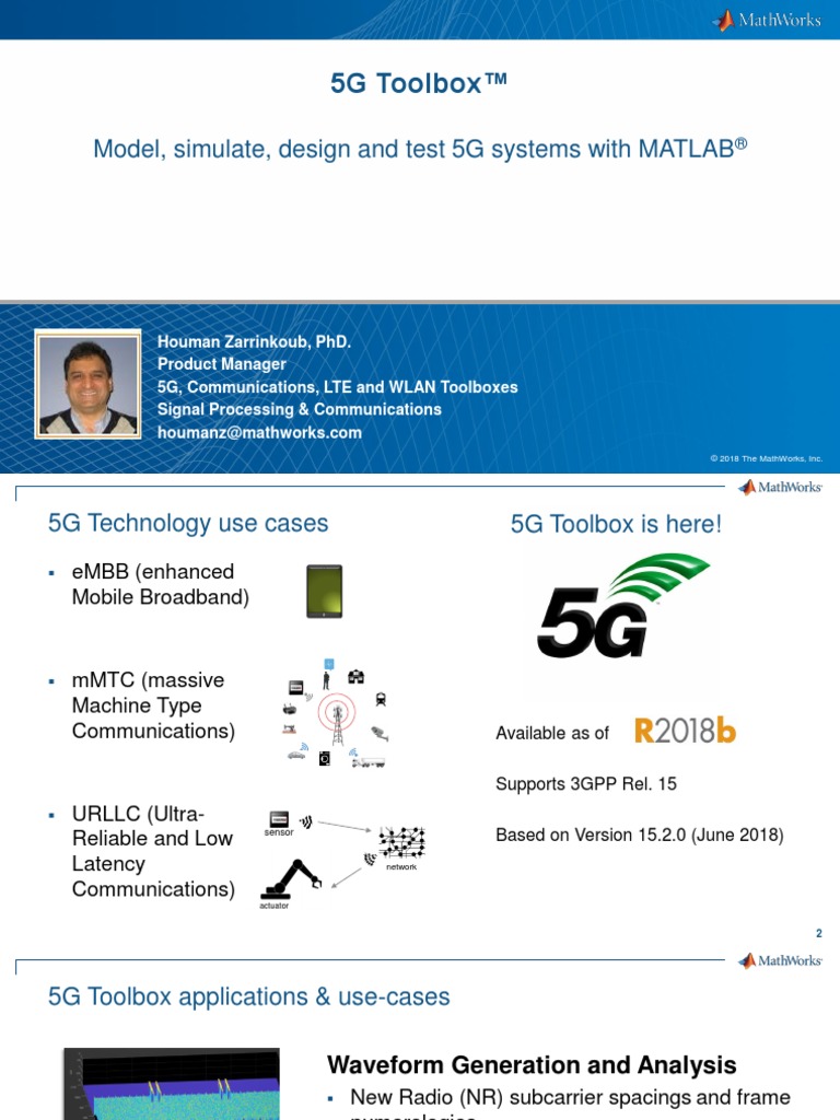 5G Toolbox Model, Simulate, Design | PDF | Low Density Parity Check Code | Orthogonal Frequency ...