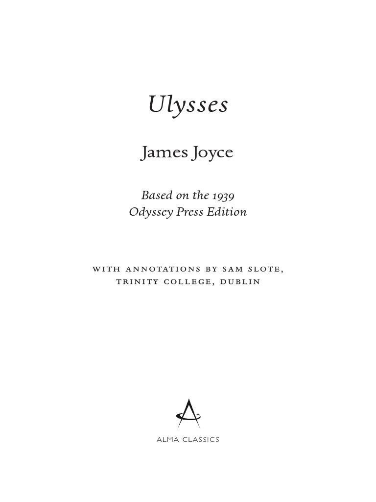 Ulysses PDF | PDF | Ulysses (Novel) | James Joyce