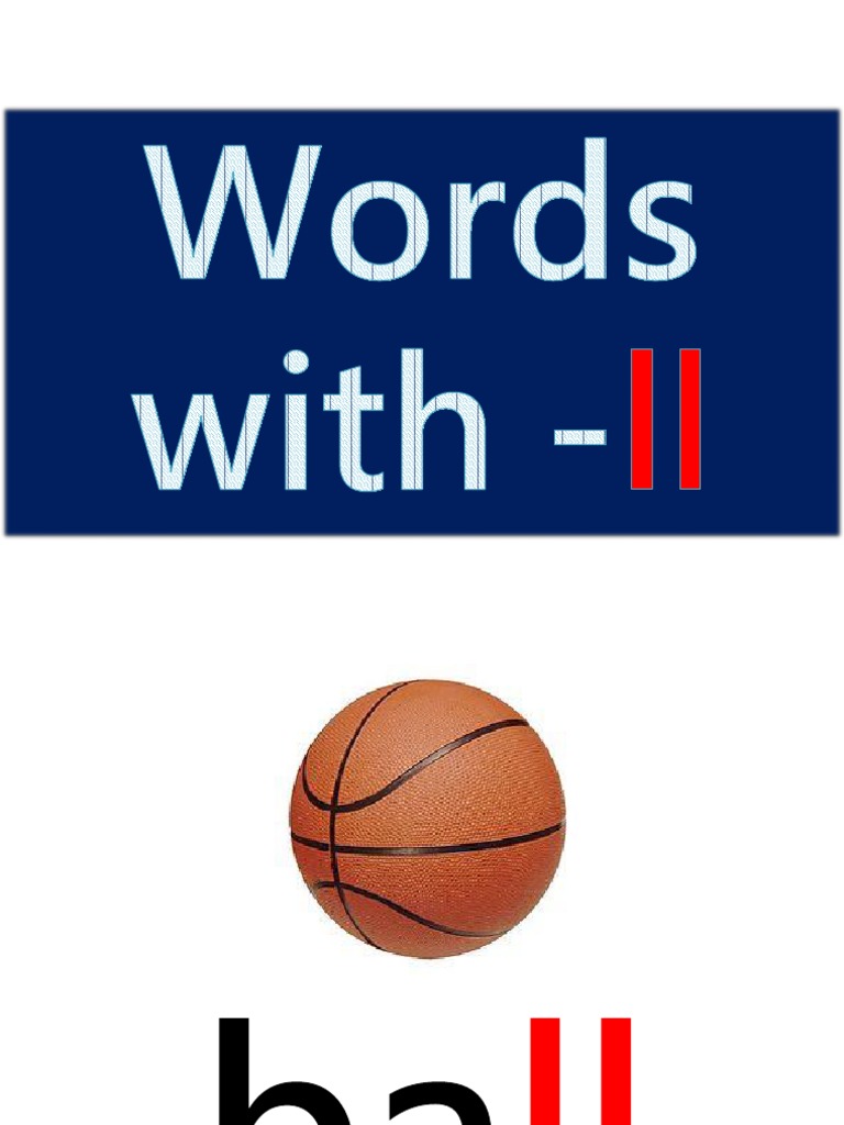 Words With LL, PP, Ss | PDF