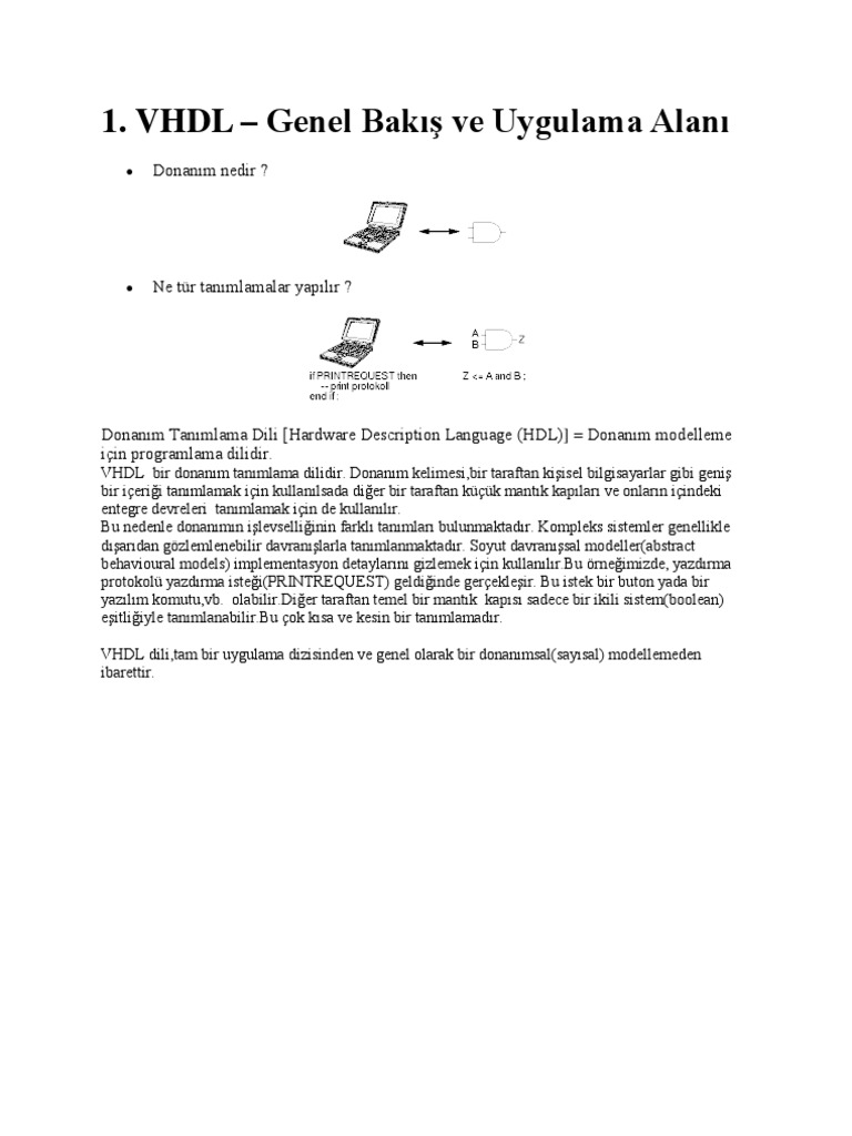 VHDL Tutorial | PDF