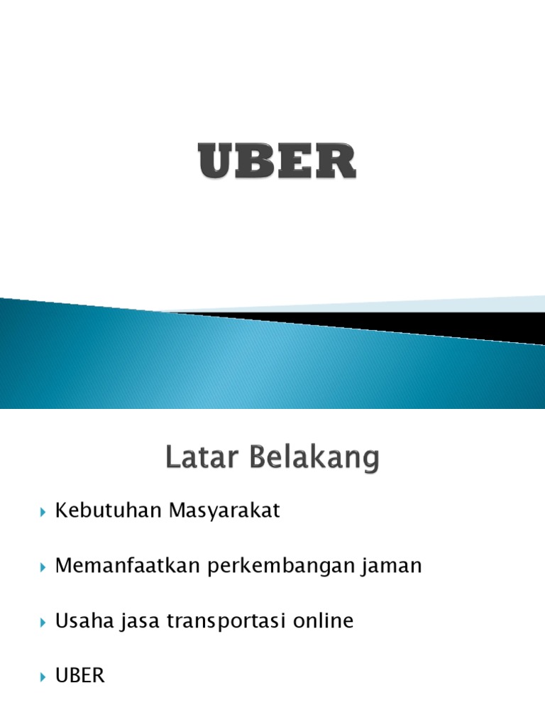Uber | PDF | Bisnis