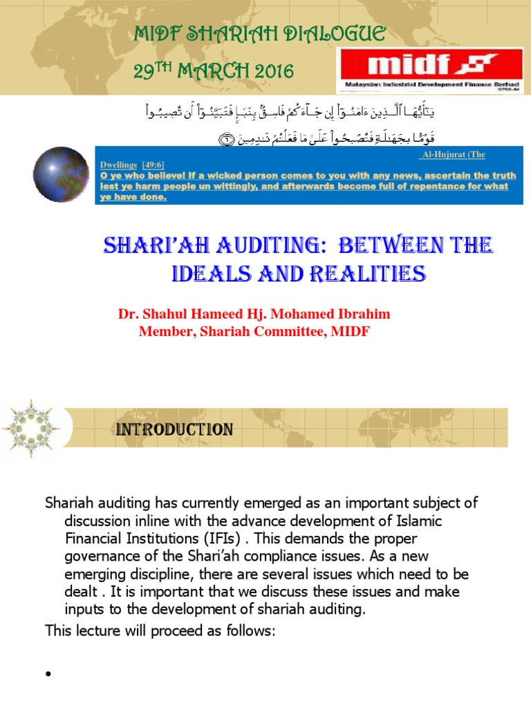 Shariah Audit | PDF | Sharia | Islamic Banking And Finance