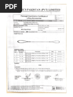 Wire Rope Test Certificate | PDF | Rope | Wire