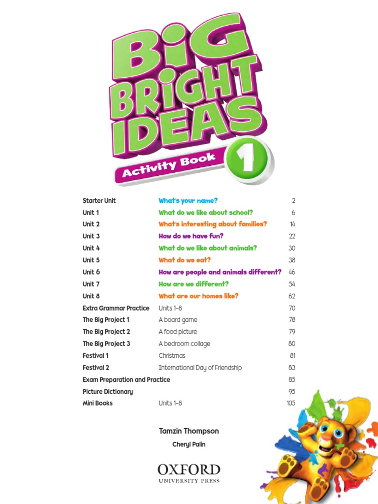 Big Bright Ideas 1 Unit7 ActivityBook | PDF | Clothing