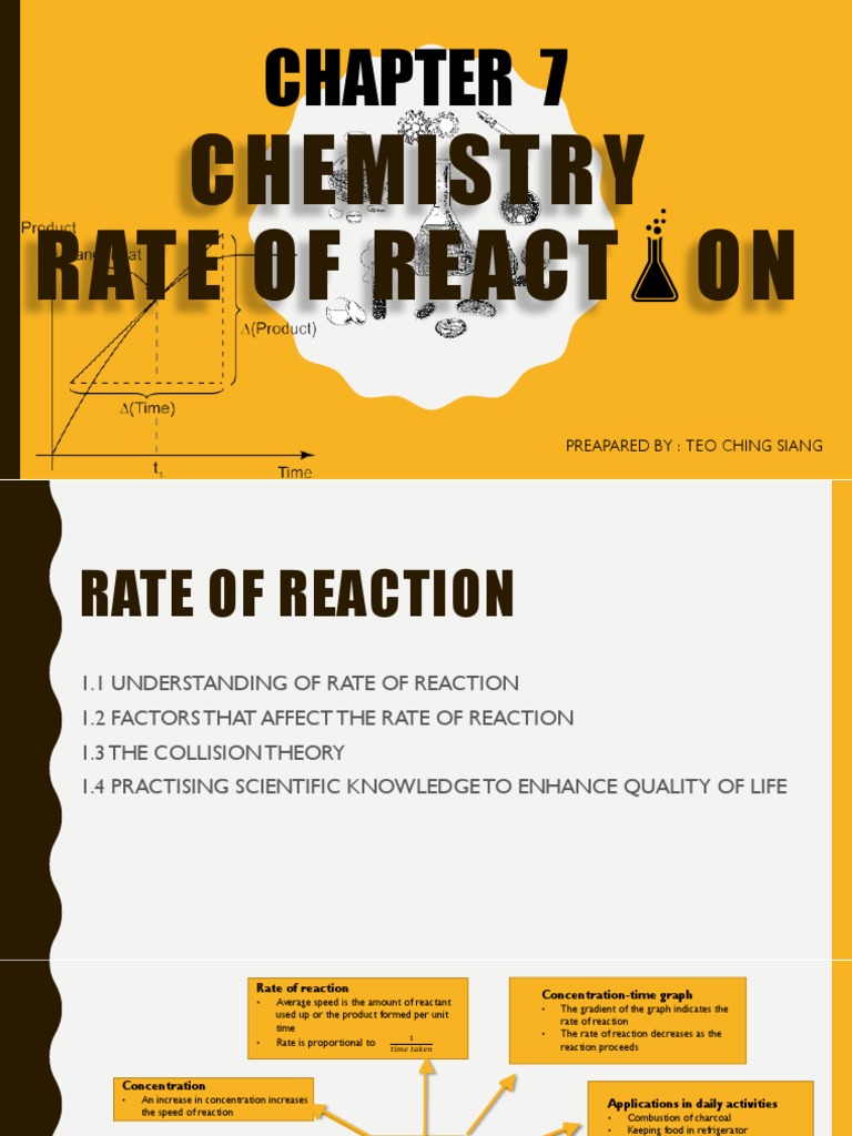 SPM Form 4 Chapter 7 Rate of Reaction. Note | PDF | Catalysis ...